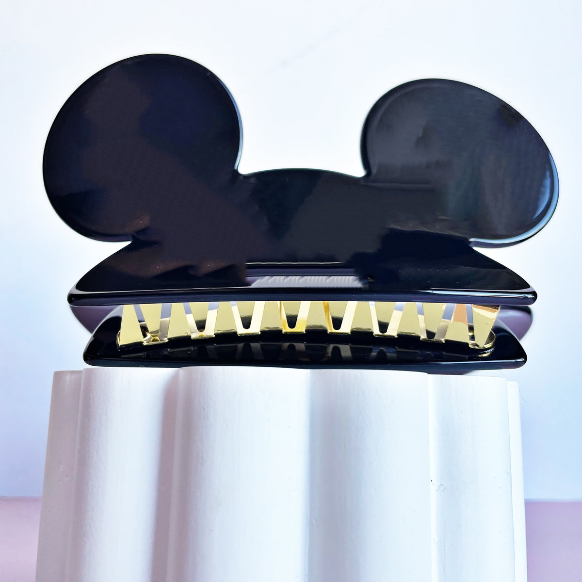 Mouse Head Black LARGE Claw Clip – Lady Eleanor & Co