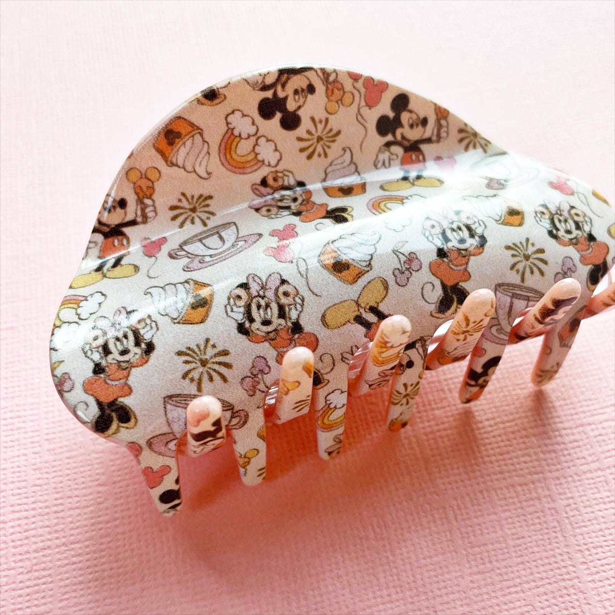 Mouse Rainbow & Snacks Claw Clip – Lady Eleanor & Co